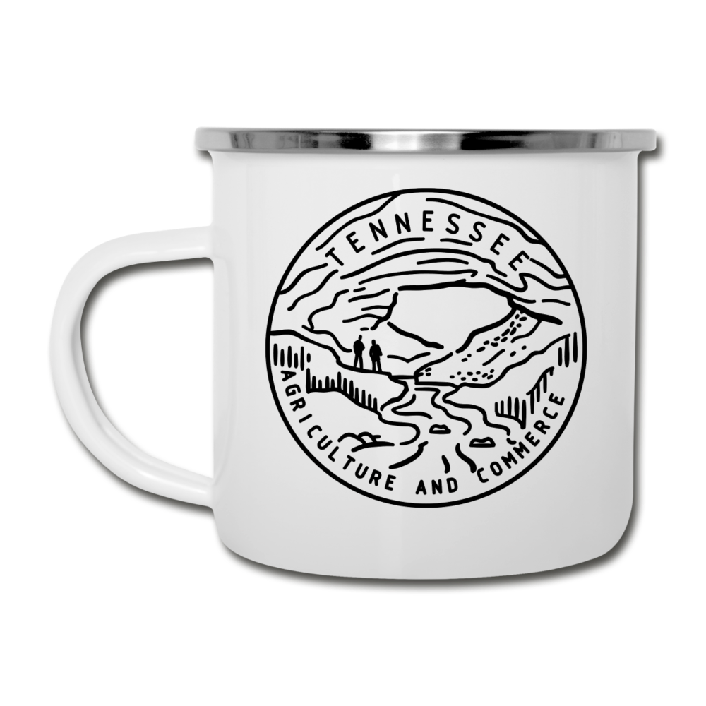 Tennessee Camp Mug - State Design Tennessee Mug | Hey Mountains